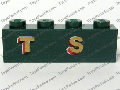 LEGO Sets with Part 3010pb100 Brick 1 x 4 with Gold 'T S' Pattern ...