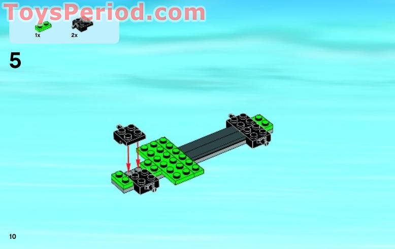 LEGO 60052 Cargo Train Instructions and Parts List