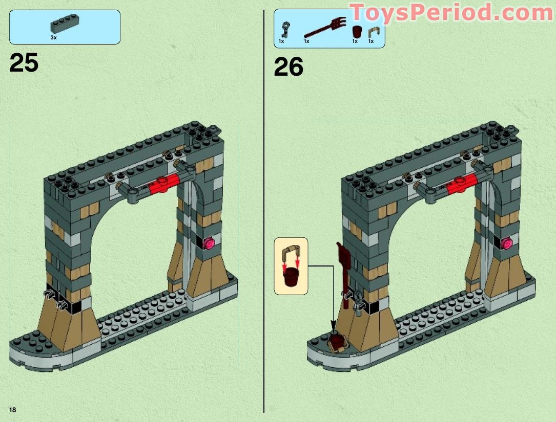 LEGO 75005 Rancor Pit Instructions and Parts List
