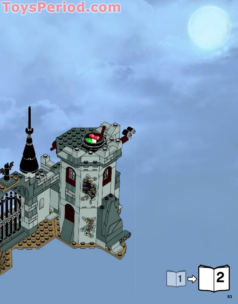 LEGO 9468 Vampyre Castle Instructions and Parts List
