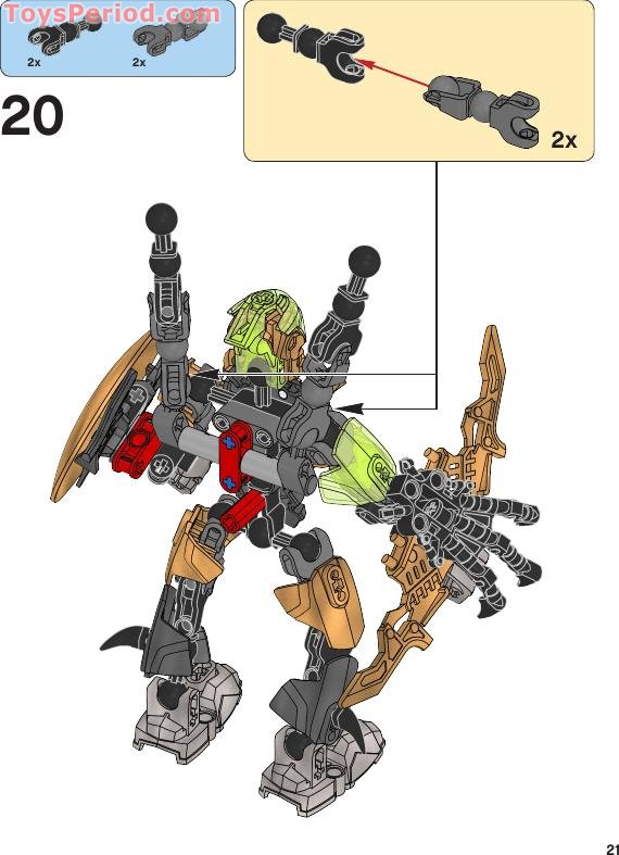 LEGO 44002 Rocka Instructions and Parts List