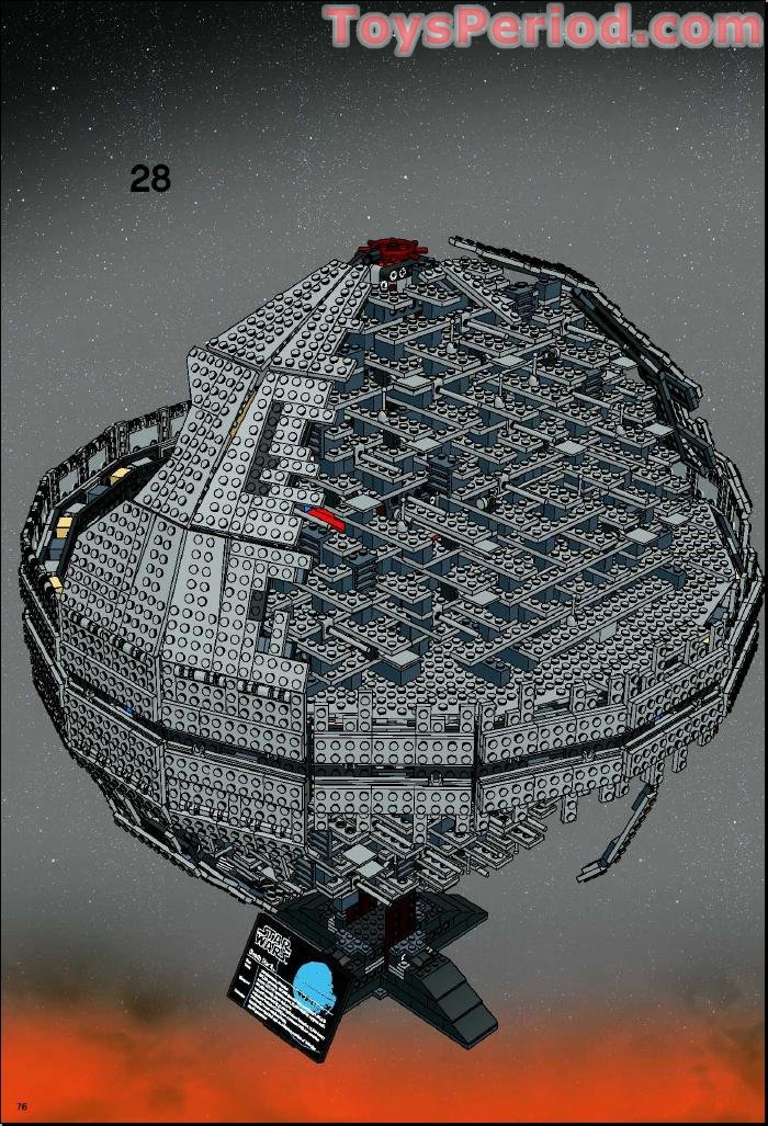 LEGO 10143 Death Star II - Ultimate Collector Series UCS Instructions ...