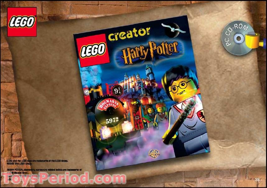 LEGO 4727 Aragog in the Dark Forest Instructions and Parts List