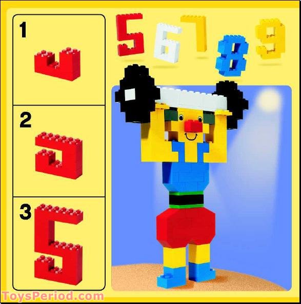 LEGO 4028 World of Bricks Blue Bucket Instructions and Parts List