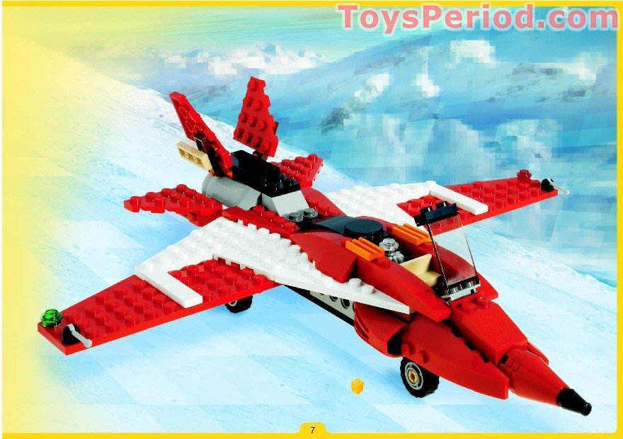 LEGO 4403 Air Blazers Instructions and Parts List