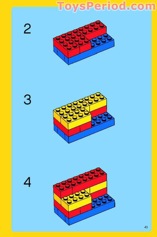 LEGO 6164 LEGO Rescue Building Set Instructions and Parts List