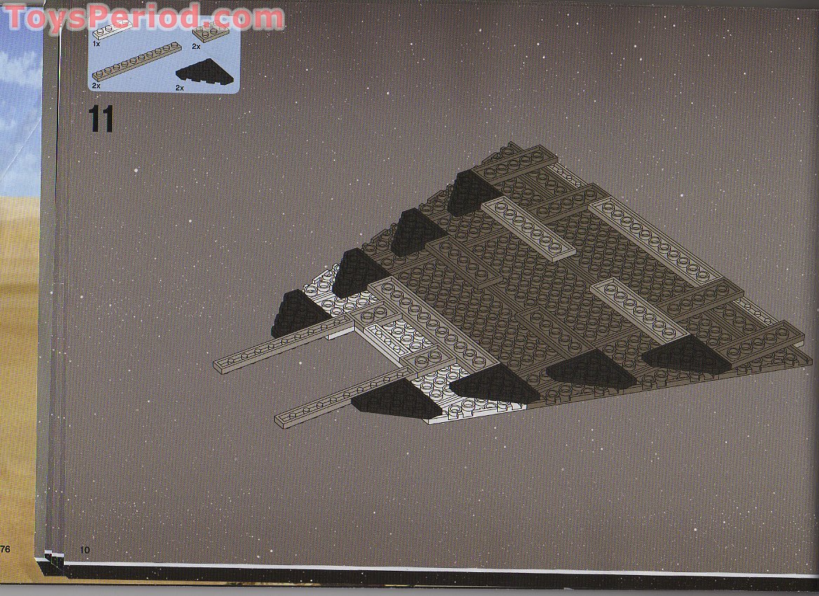 LEGO 6211 Imperial Star Destroyer Instructions and Parts List