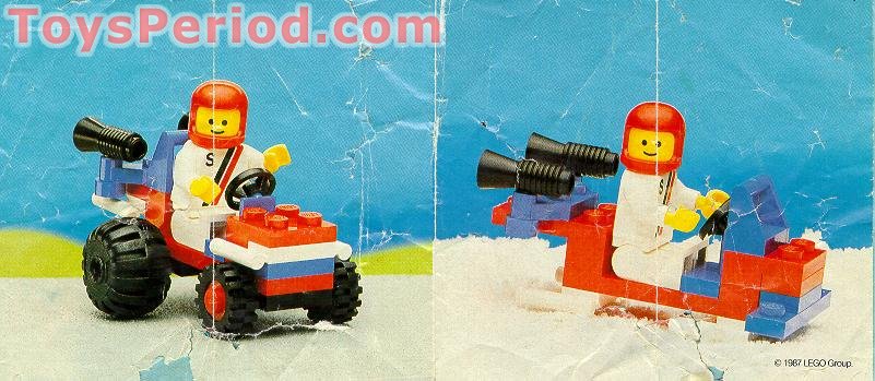 LEGO 6502 Turbo Racer Instructions and Parts List