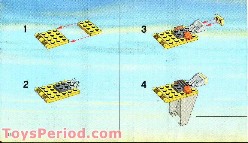 LEGO 7243 Construction Site Instructions and Parts List