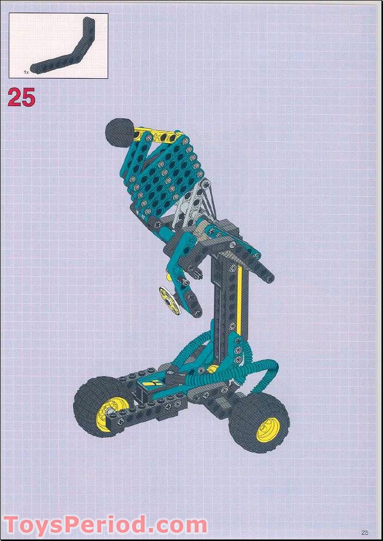 LEGO 8257 Cyber Strikers Instructions and Parts List