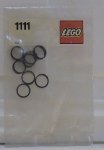 LEGO 1111 Rubber Rims for Train Wheels Set Parts List