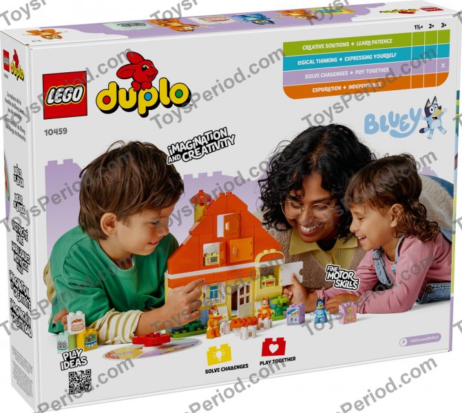LEGO 10459 Bluey's Family House with Memory Game Set from 2025 | LEGO ...