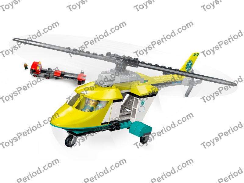 LEGO 60343 Rescue Helicopter Transport Set Parts List