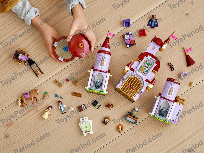 LEGO 43196 Belle and the Beast's Castle Set Parts List