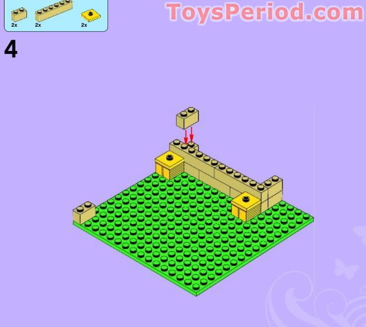 LEGO 3189 Heartlake Stables Instructions and Parts List