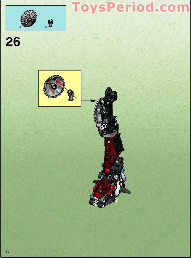 LEGO 10203 Voporak Instructions and Parts List