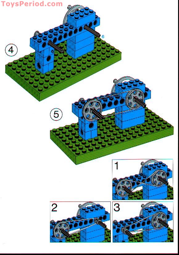LEGO 1031 Building Instructions for Set 1030 Instructions and Parts List