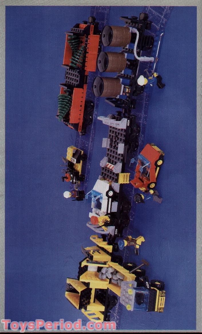 LEGO 2126 Train Cars Instructions and Parts List