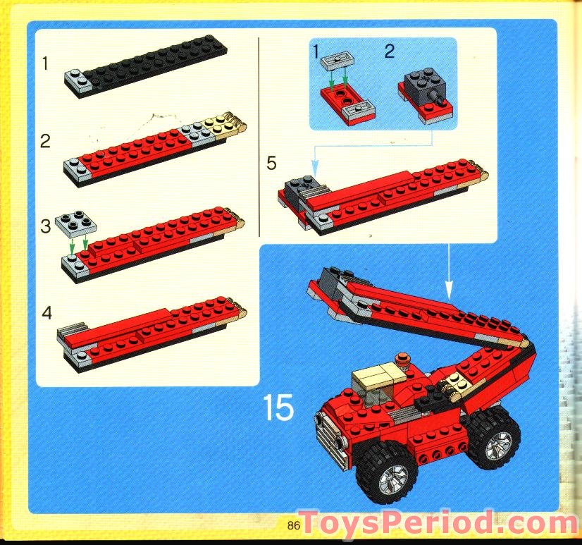 LEGO 4883 Gear Grinders Instructions and Parts List