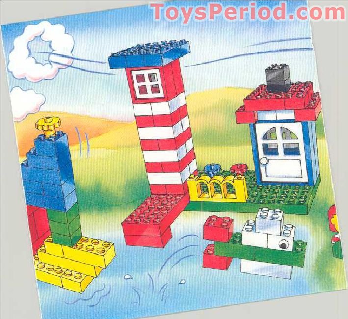 LEGO 4214 Medium Bucket Instructions and Parts List