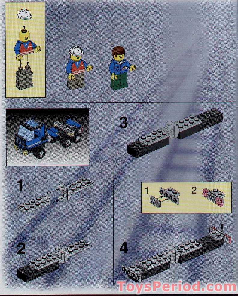 LEGO 4557 Freight Loading Station Instructions and Parts List