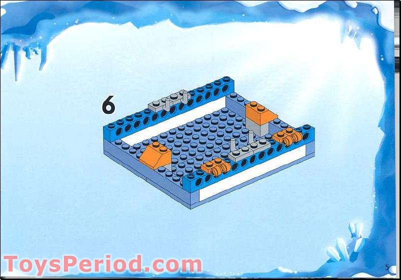 LEGO 4579 Ice Ramp Racers Instructions and Parts List