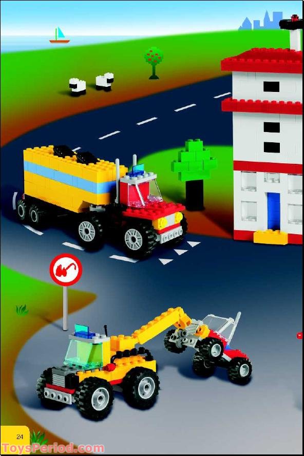 LEGO 5483 Ready, Steady, Build and Race Instructions and Parts List