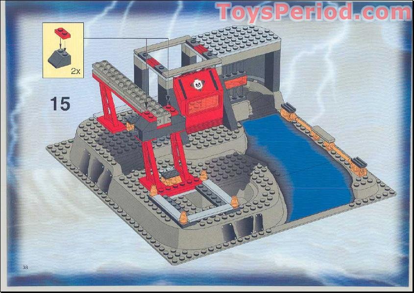 LEGO 6776 Ogel Control Center Instructions and Parts List