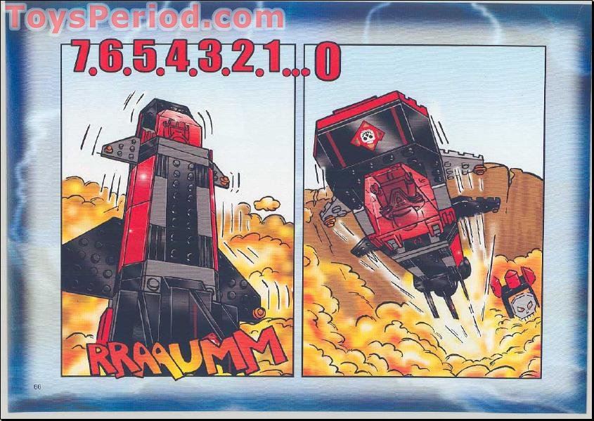 LEGO 6776 Ogel Control Center Instructions and Parts List