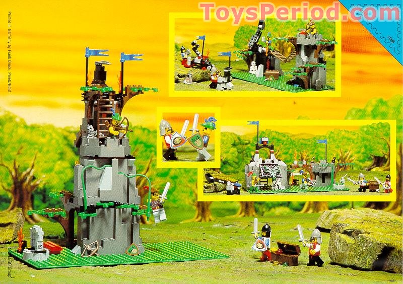 LEGO 6046 Hemlock Stronghold Instructions and Parts List