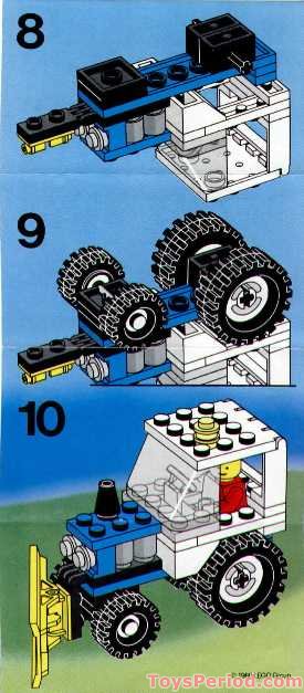 LEGO 6524 Blizzard Blazer Instructions and Parts List