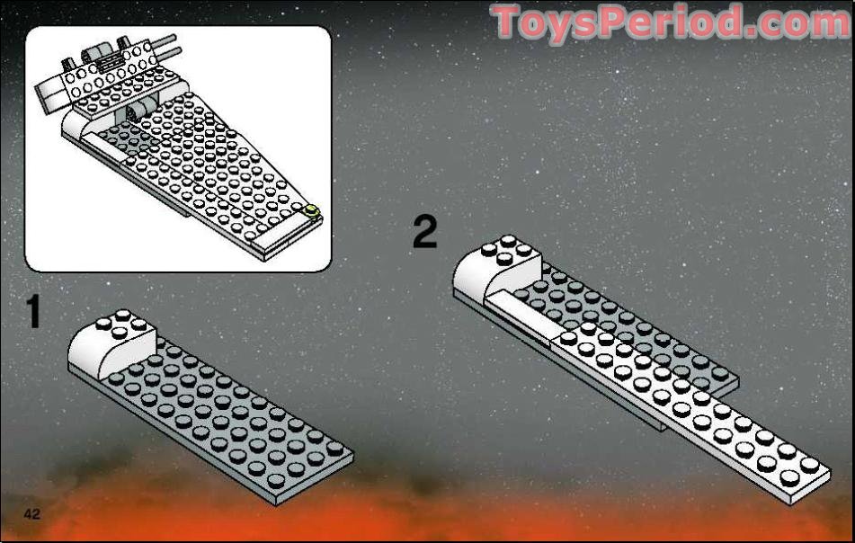 LEGO 7264 Imperial Inspection Instructions and Parts List