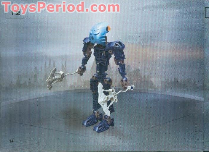 LEGO 8602 Toa Nokama Instructions and Parts List