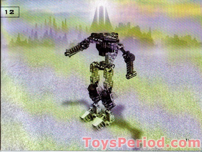 LEGO 8618-1 Vahki Rorzakh Instructions and Parts List