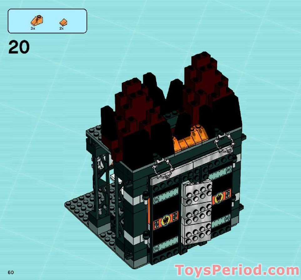 LEGO 8637 Mission 8: Volcano Base Set Parts Inventory and Instructions ...