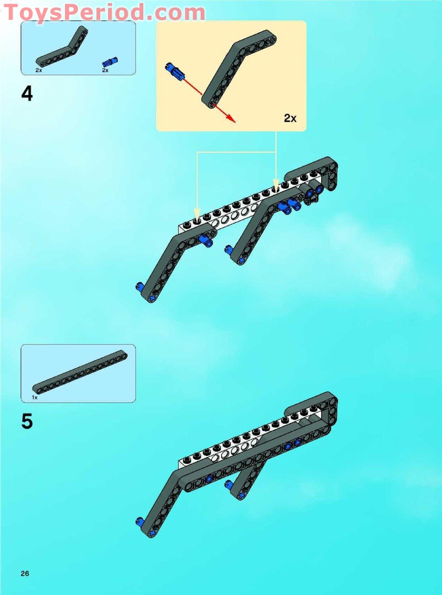 LEGO 8118 Hybrid Rescue Tank Instructions and Parts List