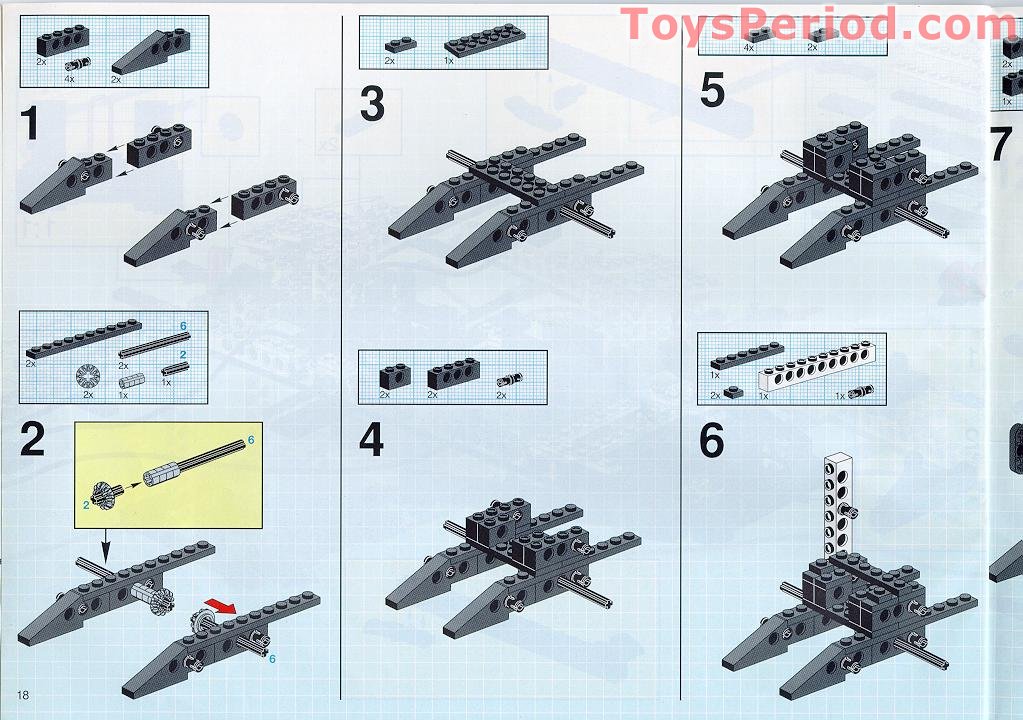 LEGO 8480 Space Shuttle Instructions and Parts List