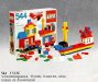 LEGO 544 Universal Building Set Instructions and Parts List