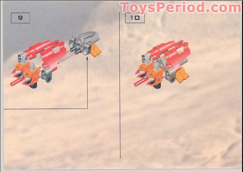 LEGO 10023 Bionicle Master Builder Set Instructions and Parts List