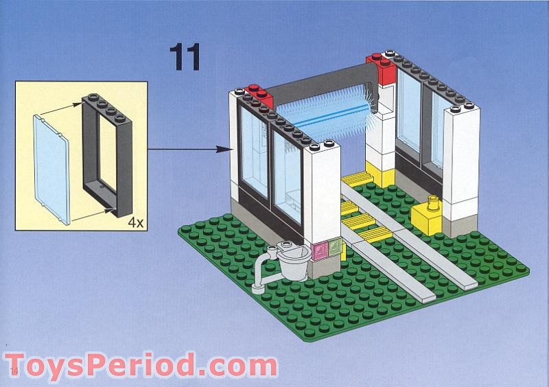 LEGO 1255-1 Shell Promotional Set - Service Station Series - Car Wash ...