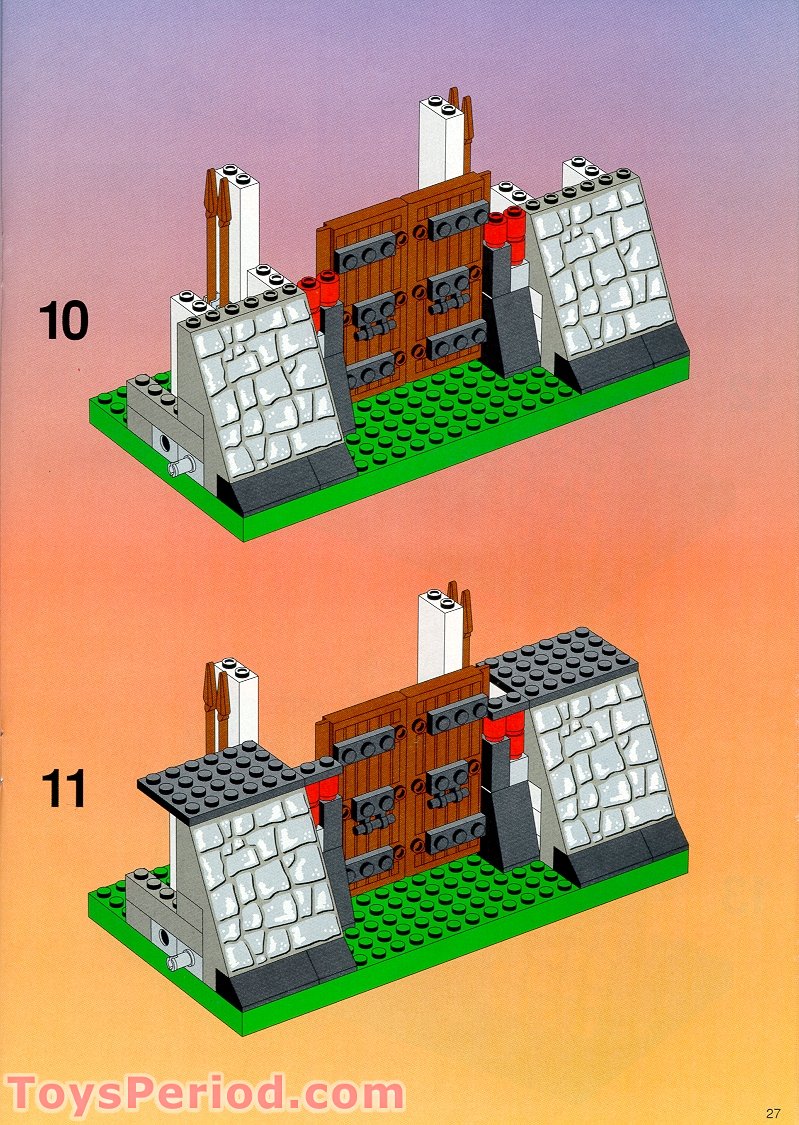 LEGO 6093 Flying Ninja Fortress Instructions and Parts List