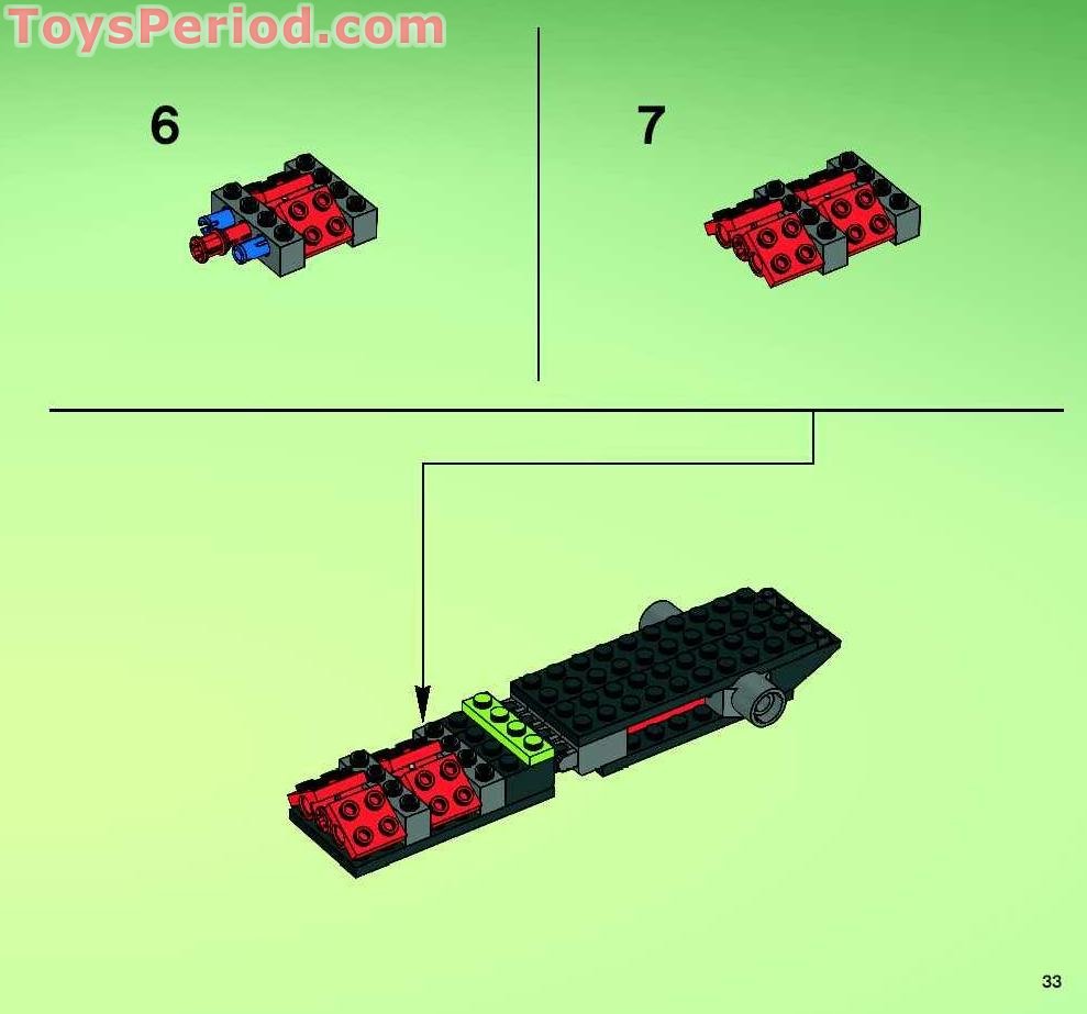 LEGO 7646 ETX Alien Infiltrator Instructions and Parts List
