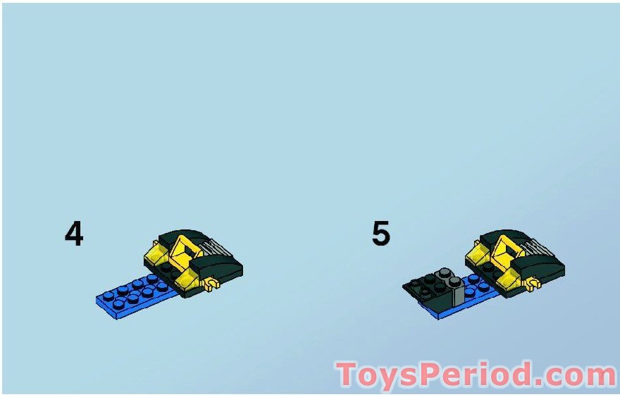 LEGO 7886 The Batcycle: Harley Quinn's Hammer Truck Instructions and ...