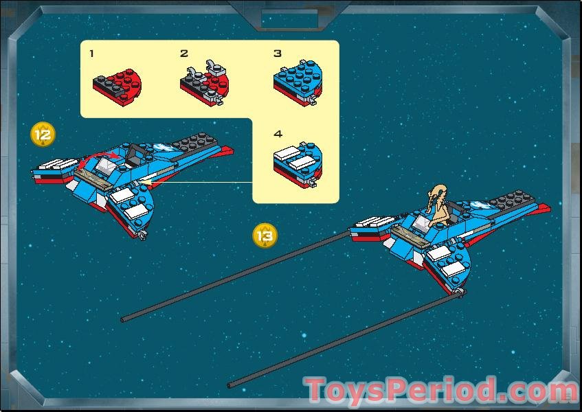 LEGO 7186 Watto's Junkyard Instructions and Parts List