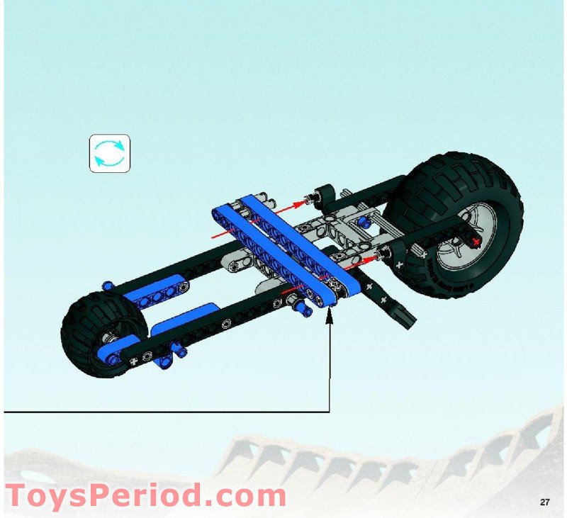 LEGO 8993 Kaxium V3 Instructions and Parts List