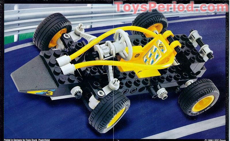 LEGO 8207 Dune Duster Instructions and Parts List