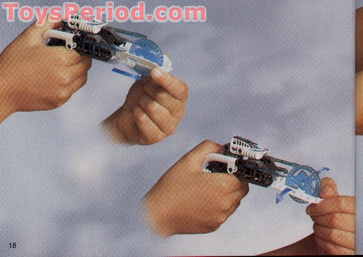 LEGO 8511 Frost Instructions and Parts List