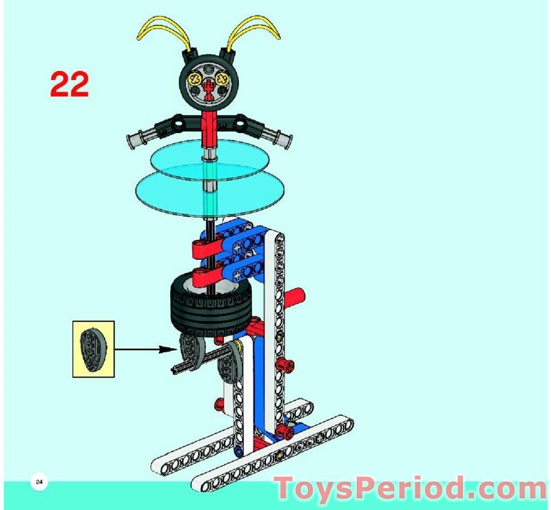 LEGO 9686-1 Simple and Motorized Mechanisms Base Set Set Parts ...