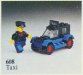 LEGO 608-2 Taxi Instructions and Parts List
