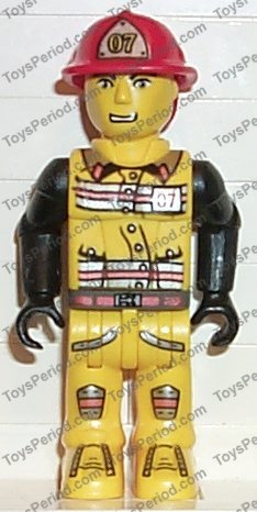 LEGO 4605 Fire Response Suv Instructions and Parts List